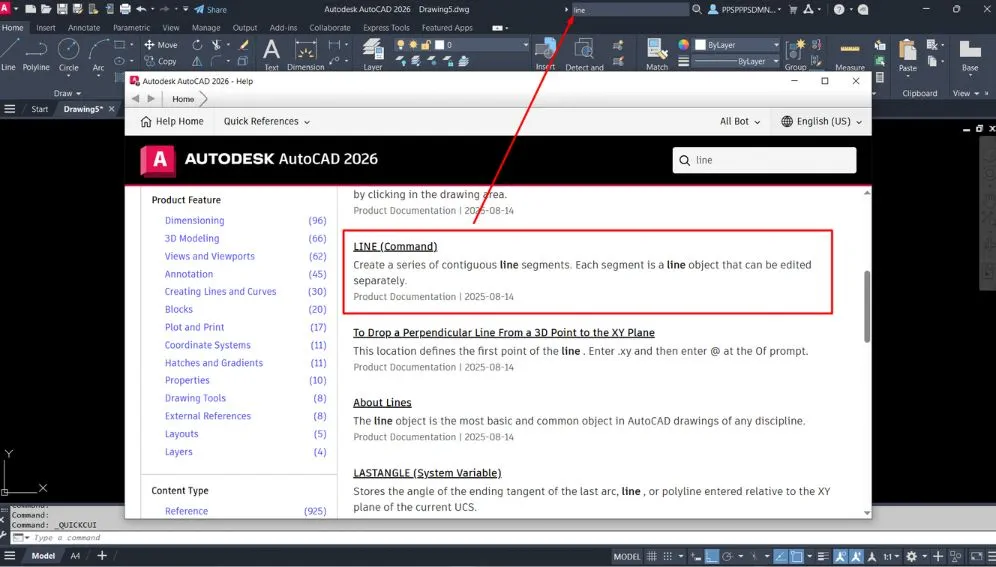 InfoCenter No AutoCAD: Como Utilizar | Em 2026